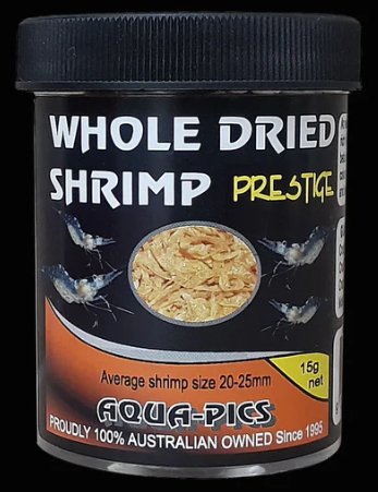 Whole Dried Shrimp 15g – Jurassic Jungle