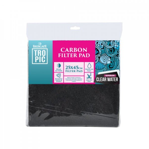 Aquarium Bioscape Carbon Extraction Pad 25 x 45cm – Jurassic Jungle
