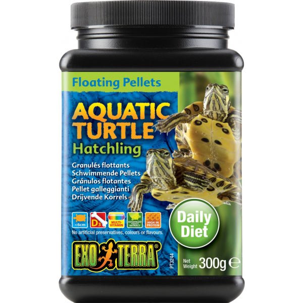 Turtle Food Hatchling Floating Pellets 300gm – Jurassic Jungle